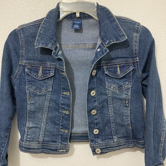 Arizona Jean Company | Jackets & Coats | Girls Blue Jean Jacket Denim ...